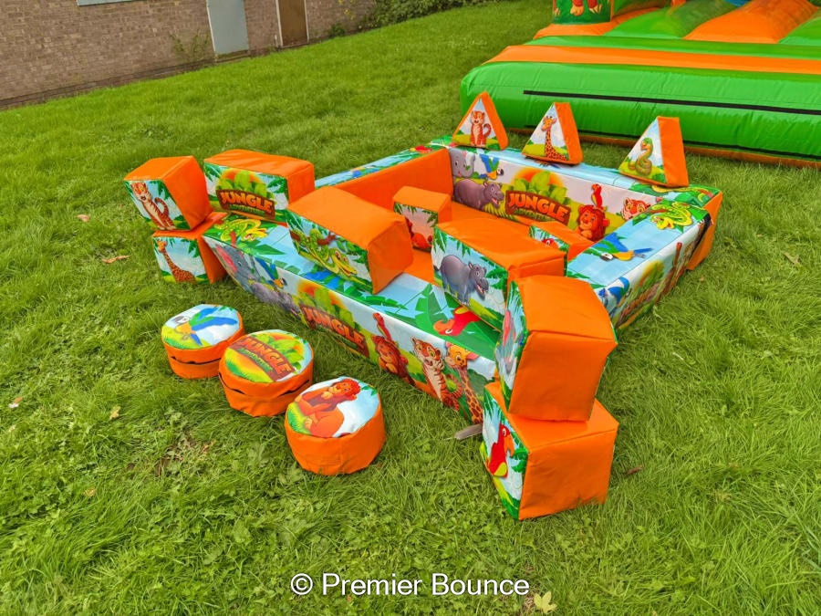 Jungle Soft Play Shapes & Ball Pool Hire across Telford Shropshire