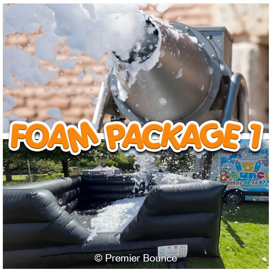 Foam Parties - Best Foam Party Hire across Telford & Shrewsbury